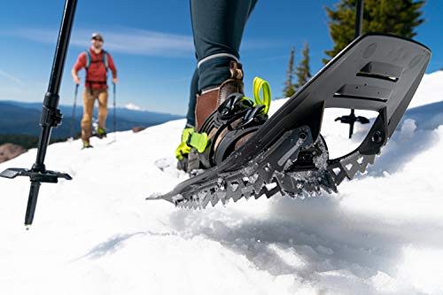 Atlas Snowshoes Helium Trail, Black/Bright Green, 26