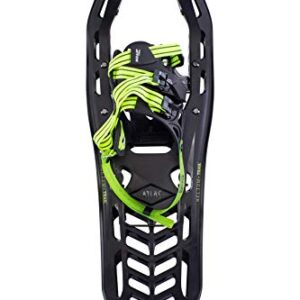 Atlas Snowshoes Helium Trail, Black/Bright Green, 26