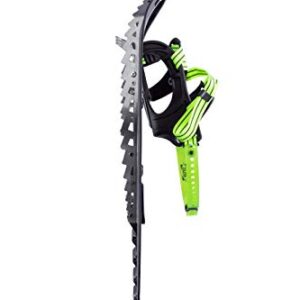 Atlas Snowshoes Helium Trail, Black/Bright Green, 26