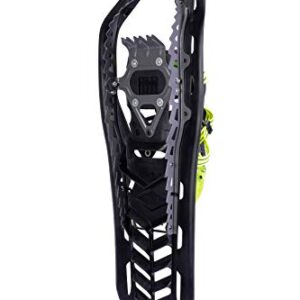 Atlas Snowshoes Helium Trail, Black/Bright Green, 26