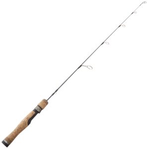 fenwick eagle ice fishing spinning rod black, cork, 30" - light - 1pc