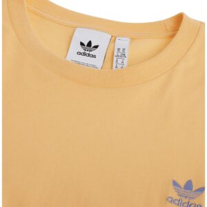 adidas Originals Men's Trefoil Essentials Tee, Hazy Orange, XX-Large