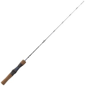 fenwick elite tech ice fishing casting rod, blue, cork, 30" - medium - 1pc