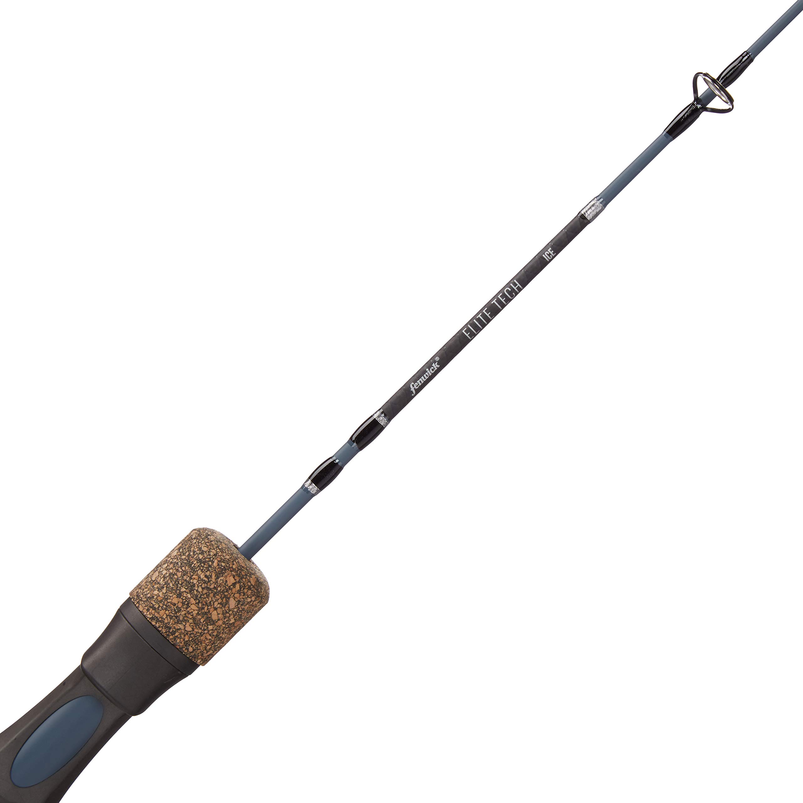 Fenwick Elite Tech Ice Fishing Casting Rod, Blue, Cork, 30" - Medium - 1pc