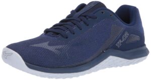 mizuno mens tf-02 cross trainer, blue, 10.5 us