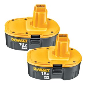 dewalt 18v xrp batteries, combo pack (dc9096-2s)