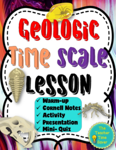 geologic time scale biology lesson