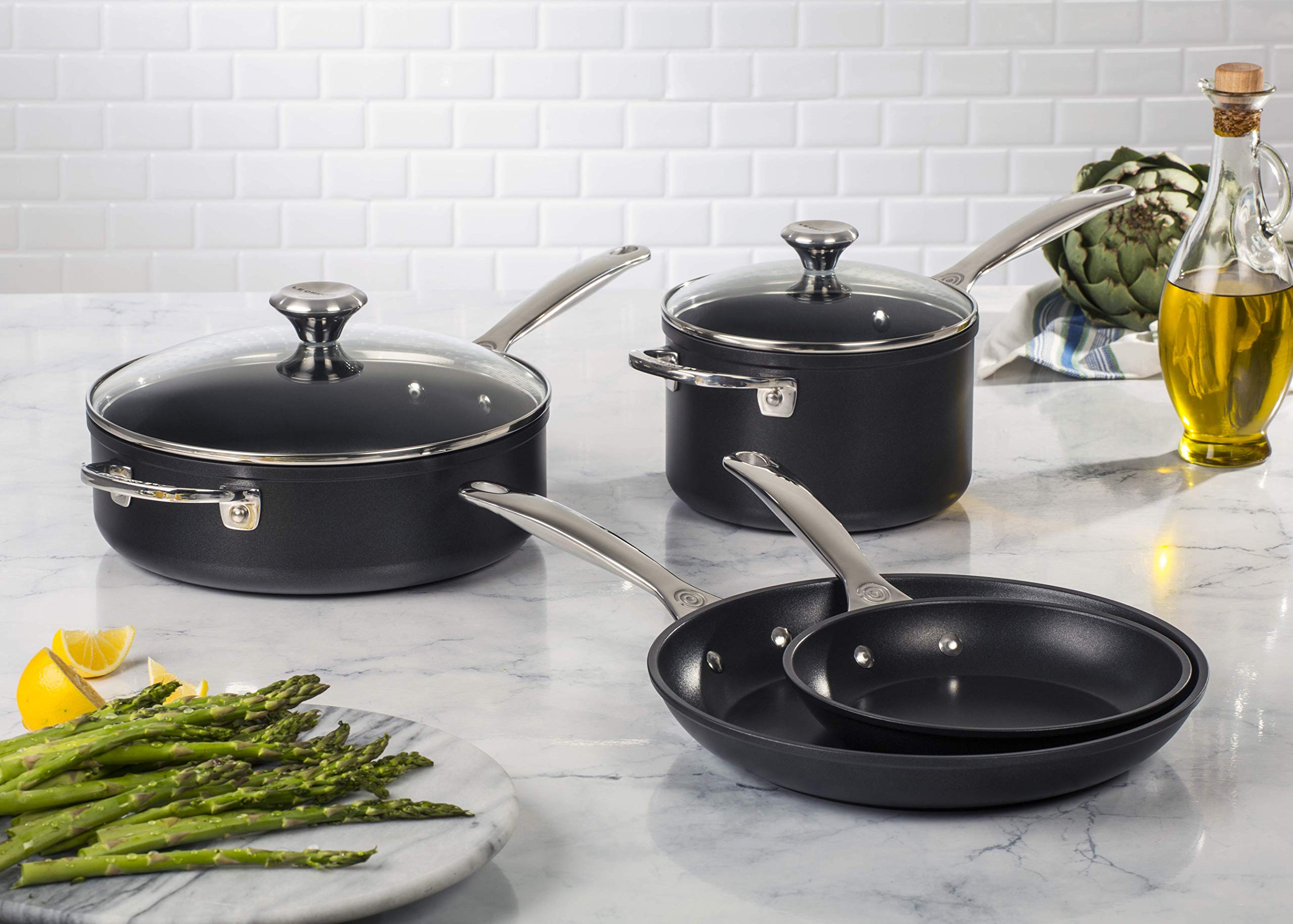 Le Creuset Toughened Nonstick PRO Cookware Set, 6 pc.