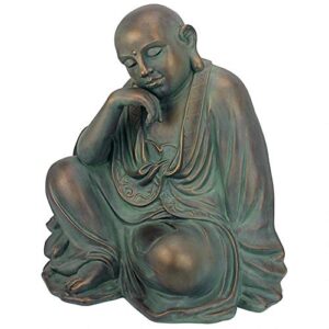 design toscano kaiyuan temple pondering buddha statue