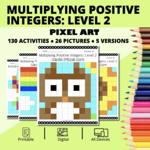 spring: multiplying integers level 2 pixel art