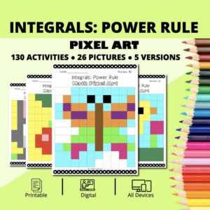 spring: integrals power rule pixel art