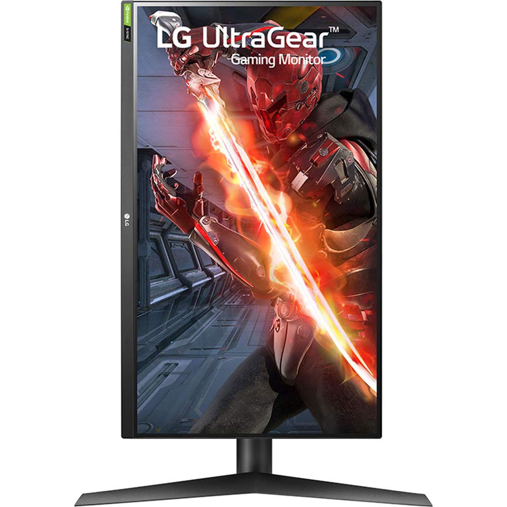 LG 27GN750-B 27 inch Ultragear FHD IPS 1ms 240Hz HDR 10 Gaming Monitor Bundle with 2.4GHz Wireless Keyboard, 2X 6FT Universal HDMI 2.0 Cable and Microfiber Cleaning Cloth