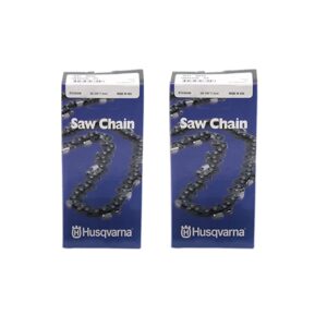 2 pk genuine husqvarna 581643678 x-cut 20" .325 .050 78dl saw chain loop sp33g