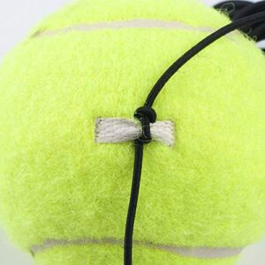 CIMERAC 4 Pack Tennis Training Ball Self-Study Practice Exercise Tennis Ball Rebound Ball with String for Tennis Trainer