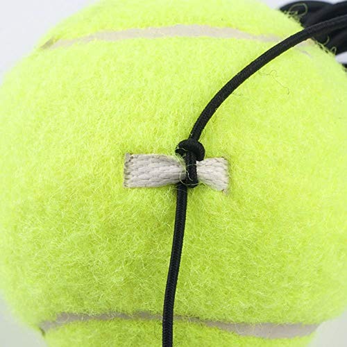 CIMERAC 4 Pack Tennis Training Ball Self-Study Practice Exercise Tennis Ball Rebound Ball with String for Tennis Trainer