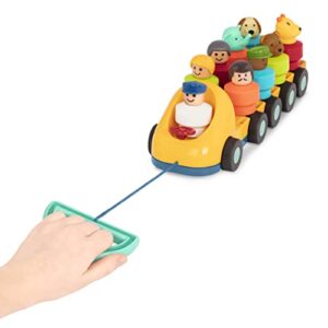 Battat – Toy Bus For Toddlers – Bus Toy With Moving Parts & 9 Figures – Developmental Toy For Babies – Spinning Bus – 18 Months + – Spinning Bus