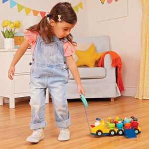 Battat – Toy Bus For Toddlers – Bus Toy With Moving Parts & 9 Figures – Developmental Toy For Babies – Spinning Bus – 18 Months + – Spinning Bus