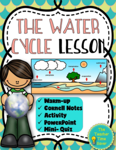 the water cycle lesson