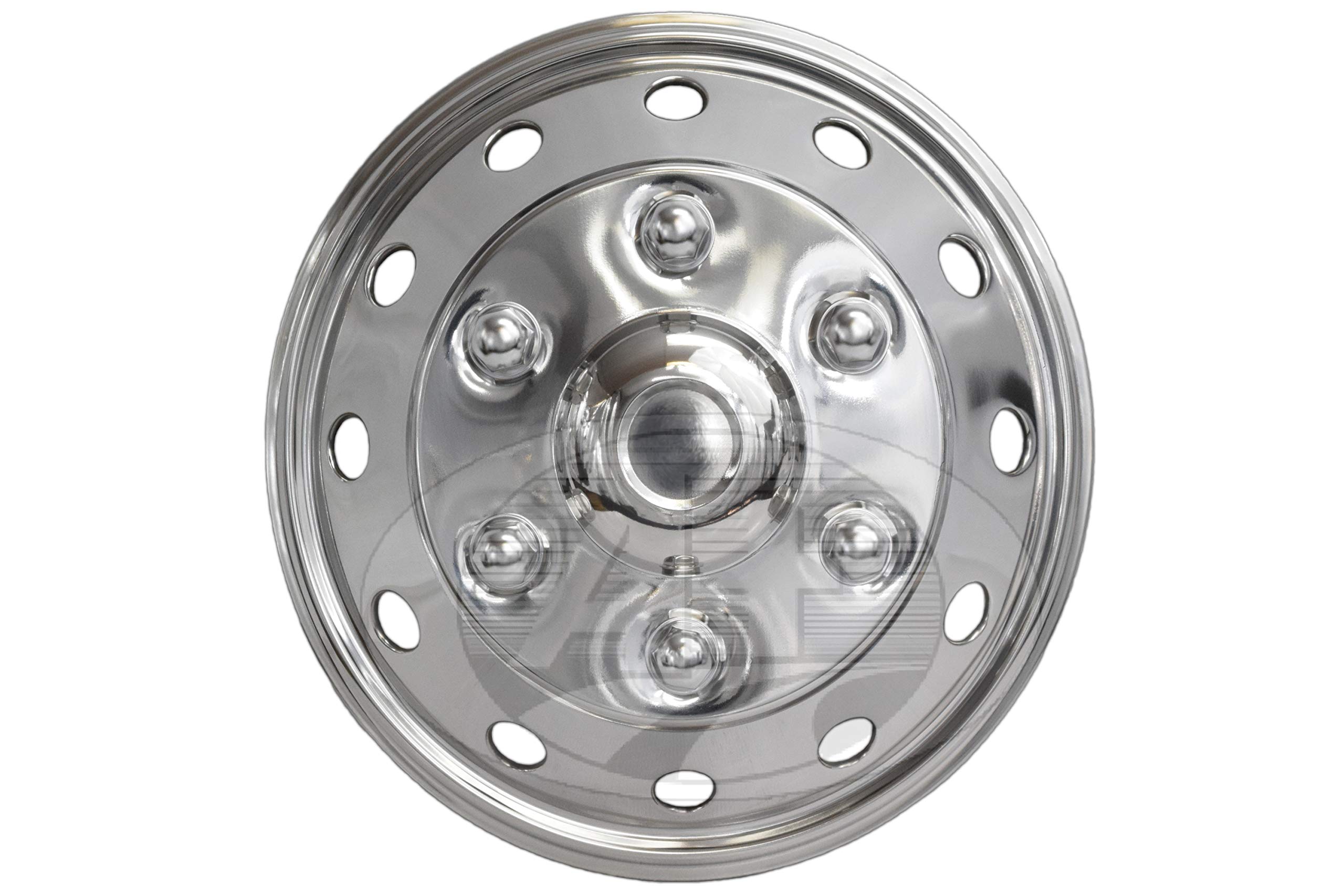 A+ 16” Stainless Steel Front Wheel Simulator for Ford Transit 2015~up – Set of 4