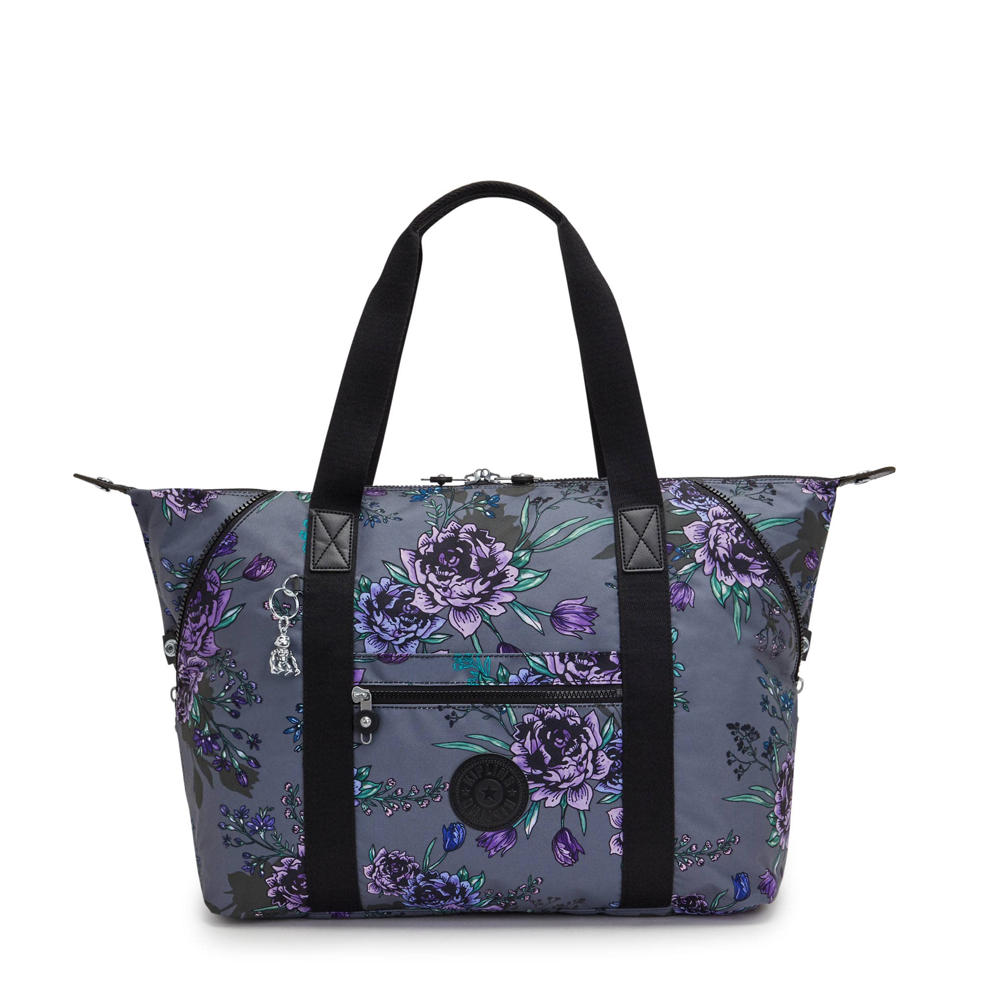 Kipling Women's Art Medium Tote Bag, Lightweight Large Weekender, Travel Handbag, Curiosity Gr