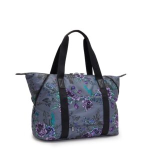 Kipling Women's Art Medium Tote Bag, Lightweight Large Weekender, Travel Handbag, Curiosity Gr