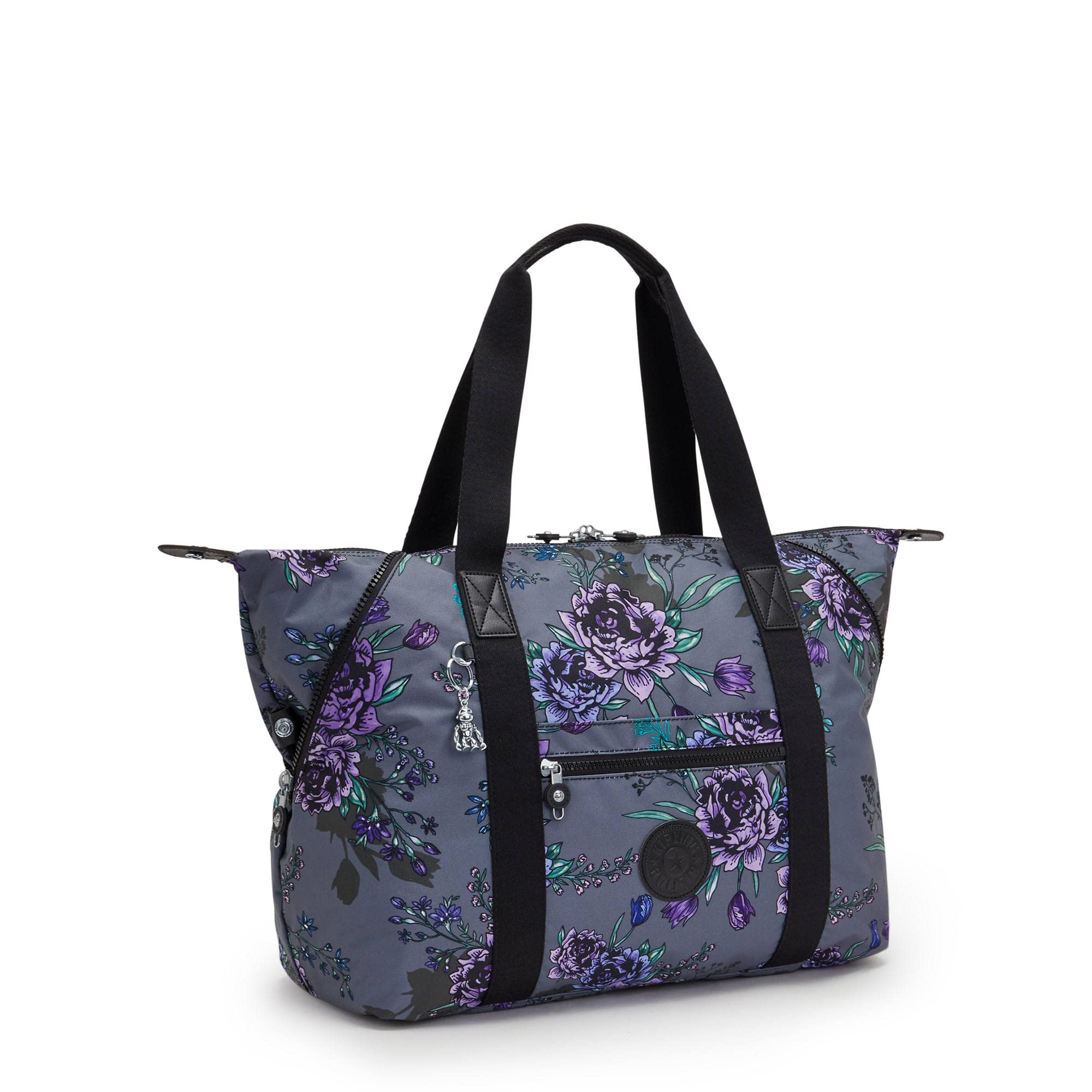 Kipling Women's Art Medium Tote Bag, Lightweight Large Weekender, Travel Handbag, Curiosity Gr