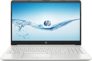 hp 2022 newest notebook laptop, 15.6" full hd 1080p non-touch display, 11th gen intel core i3-1115g4 processor, 16gb ddr4 ram, 256gb pcie ssd, webcam, hdmi, wi-fi, bluetooth, windows 10 home, silver