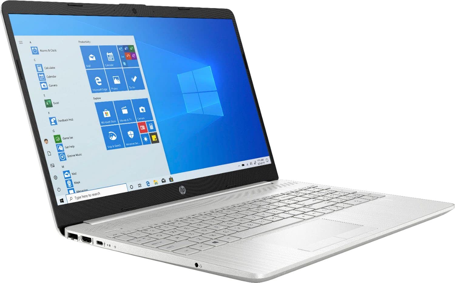 HP 2022 Newest Notebook Laptop, 15.6" Full HD 1080P Non-Touch Display, 11th Gen Intel Core i3-1115G4 Processor, 16GB DDR4 RAM, 256GB PCIe SSD, Webcam, HDMI, Wi-Fi, Bluetooth, Windows 10 Home, Silver