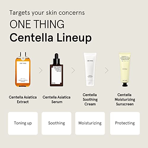 ONE THING Centella Asiatica Extract CICA Toner 5.07 Fl Oz | Hydrating and Soothing Facial Daily Toner for Sensitive Oily Acne Prone Dehydrated Skin | Vegan Korean Skin Care