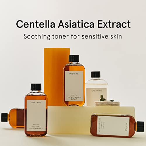 ONE THING Centella Asiatica Extract CICA Toner 5.07 Fl Oz | Hydrating and Soothing Facial Daily Toner for Sensitive Oily Acne Prone Dehydrated Skin | Vegan Korean Skin Care