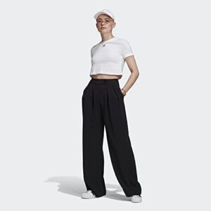 adidas Originals,womens,Crop Top,White,Medium