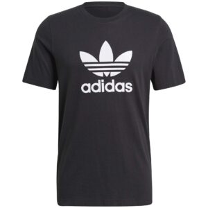 adidas originals,mens,trefoil t-shirt,black/white,x-large