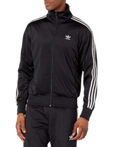 adidas originals,mens,firebird track top,black,medium