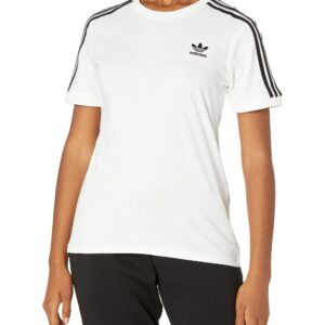 adidas Originals,womens,3-Stripes Tee,Black,X-Large