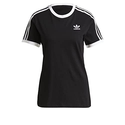 adidas Originals,womens,3-Stripes Tee,Black,X-Large