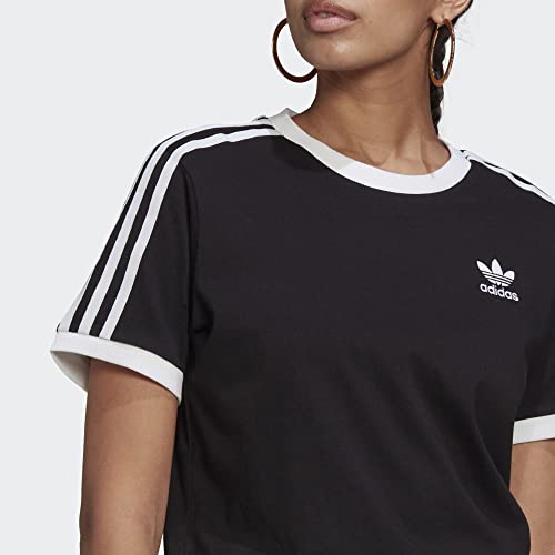 adidas Originals,womens,3-Stripes Tee,Black,X-Large