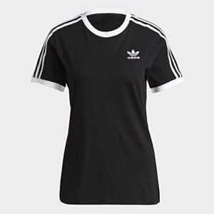 adidas Originals,womens,3-Stripes Tee,Black,X-Large