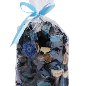 Yesland 3 Pack Potpourri Bag, Ocean Scent Fresh Perfume Sachet of Dried Flower Petals, Perfect Bowl and Vase Decorative Filler for Home & Office, 5oz (Blue)