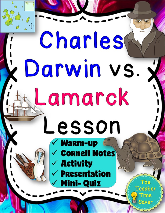 Charles Darwin vs Lamarck Printable Lesson