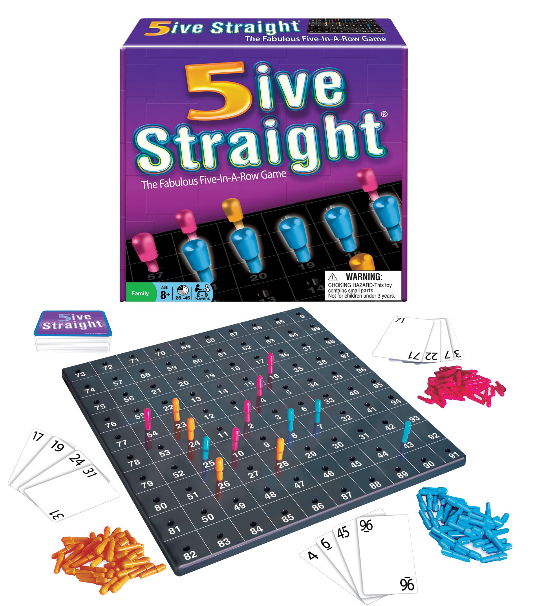 5ive Straight Board Game