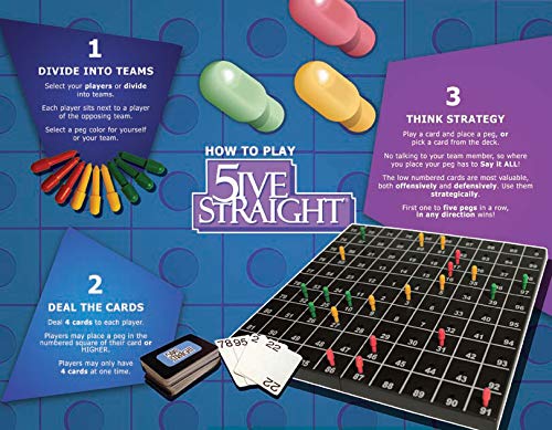 5ive Straight Board Game