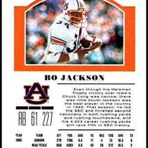 2019 Panini Contenders Draft Season Ticket #15 Bo Jackson Auburn Tigers NCAA Football Trading Card