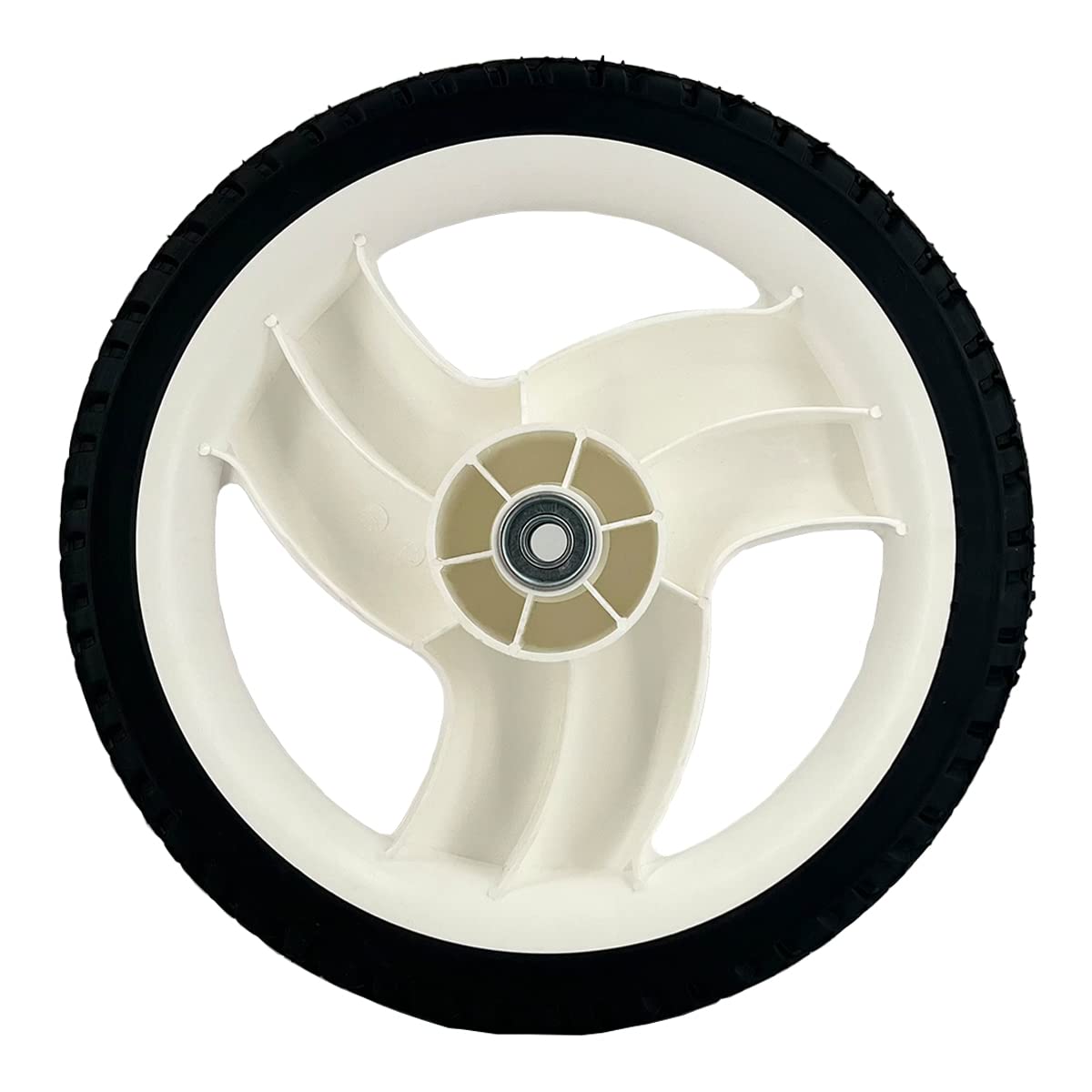 Cluparis Lawn Mower Wheel Replaces for Toro 105-1814 Front/Rear Wheel 8" 3/4" 1/2" (Set of 2)