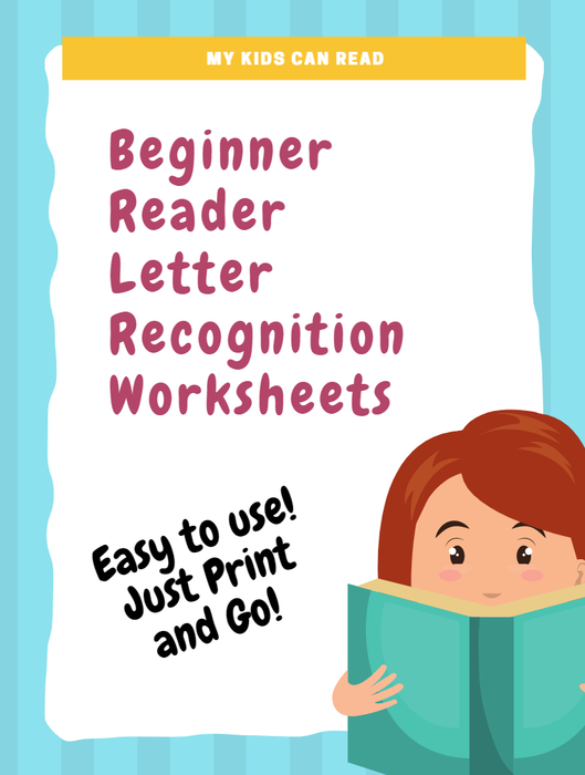 Beginner Reader: Letter Recognition Activity