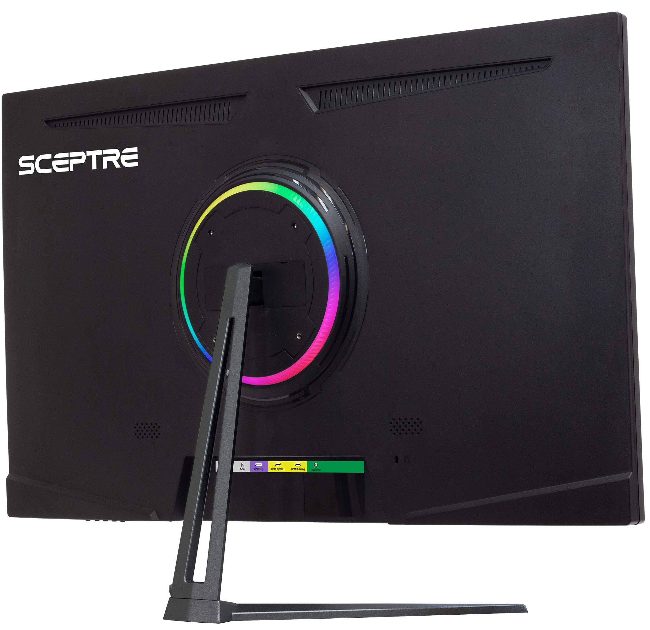 Sceptre New 32" QHD 1440p 2560x1440 LED Monitor HDMI DisplayPort up to 85Hz Build-in Speakers Blue Light Shift, Machine Black 2020