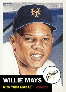 2020 topps living set #300 willie mays baseball card san francisco giants - only 4,787 made!