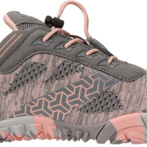 Joomra Womens Barefoot Road Running Tennis Shoes Size 8.5 Minimalist Wide Walking Camping Zero Drop Athletic Hiking Trekking Toes Workout Sneakers Grey Pink 39