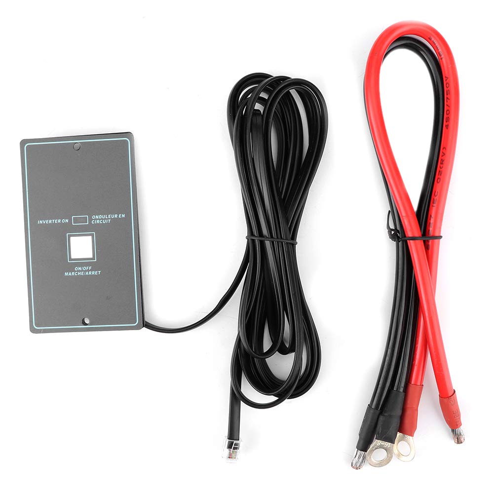 Car Power Inverter, 2000W 12V to 220V Pure Sine Power Voltage Inverter Transformer Auto Accessory