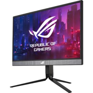 asus rog strix 17.3" 1080p portable gaming monitor (xg17ahp)-fhd, ips, 240hz, adaptive-sync, built-in battery, rog bag, tripod stand, usb type-c, micro hdmi for laptop, pc, console, 3-year warranty