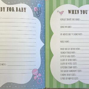 Baby's My First Year Record Log Book to Commemorate Birth Through Their First Year on Earth - Blue